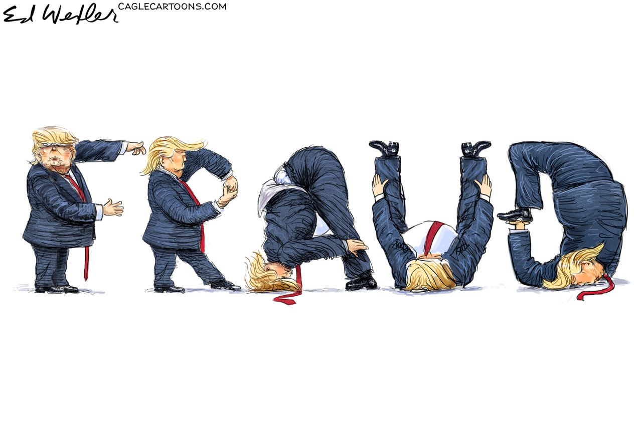 5 unlawfully funny cartoons about the Trump fraud trial | The Week