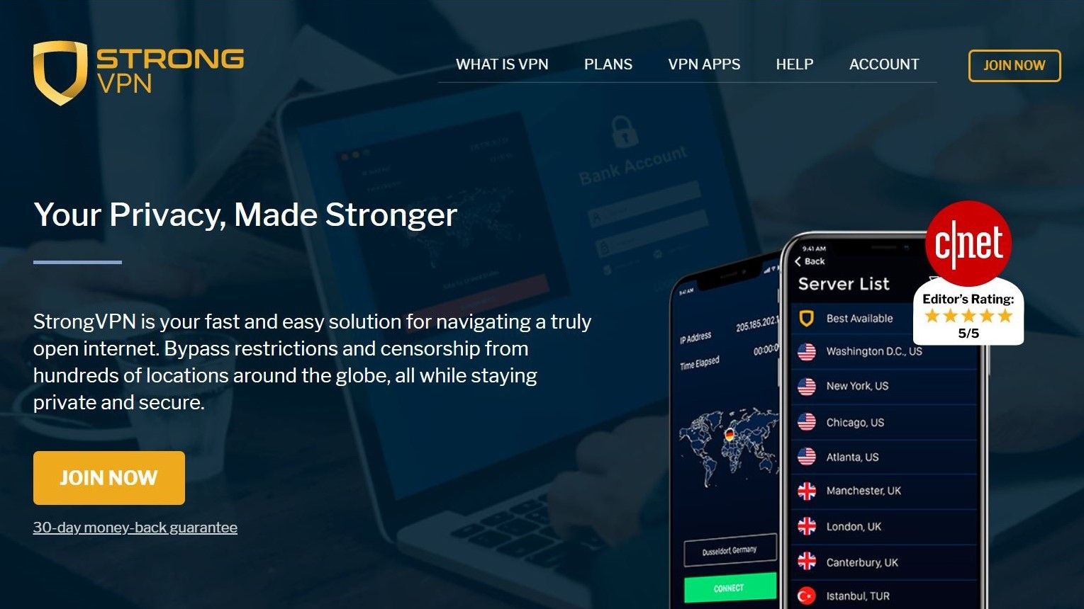 StrongVPN review | Creative Bloq