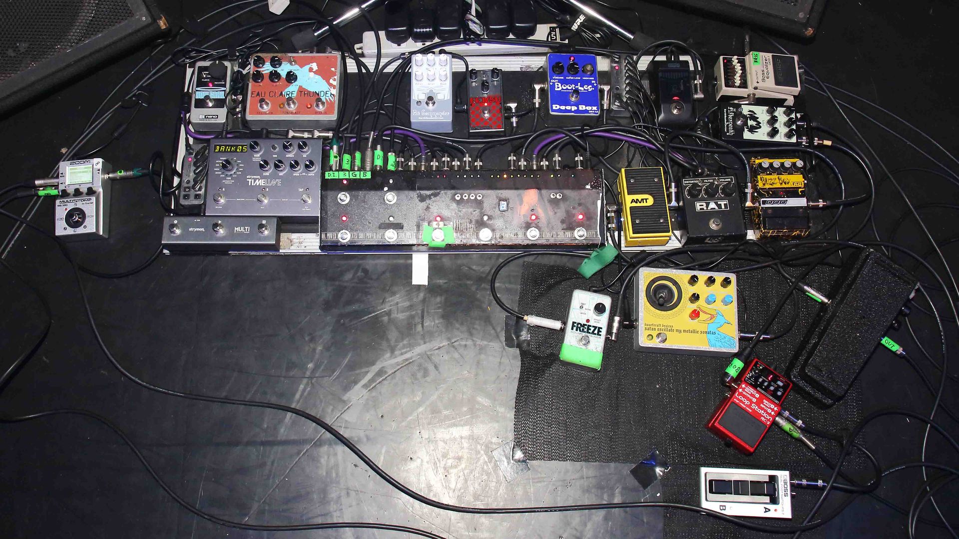 In pictures: 68 pro guitarists' pedalboards | MusicRadar