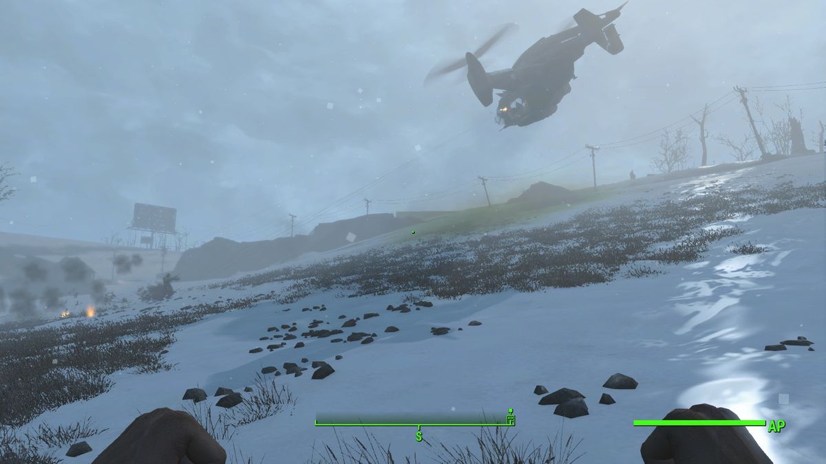 Fallout 4 mod Northern Springs introduces snowbound new landmass to ...