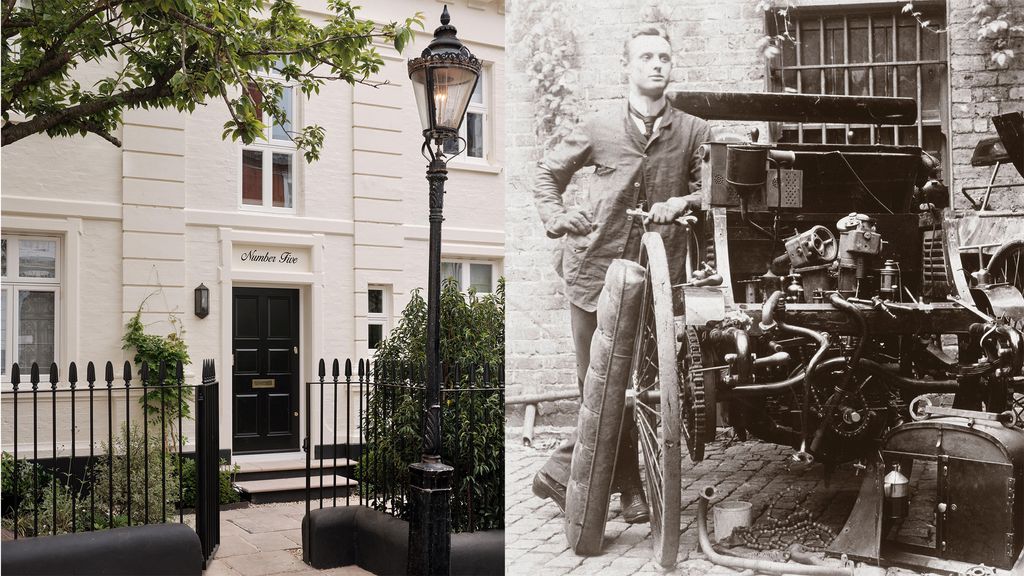 The London house where Rolls-Royce's co-founder Charles Rolls tinkered ...