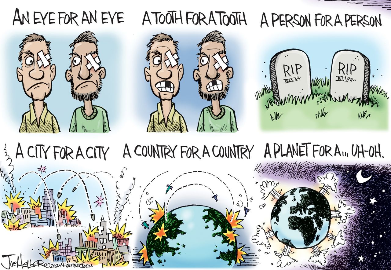 Today's political cartoons - August 1, 2024 | The Week