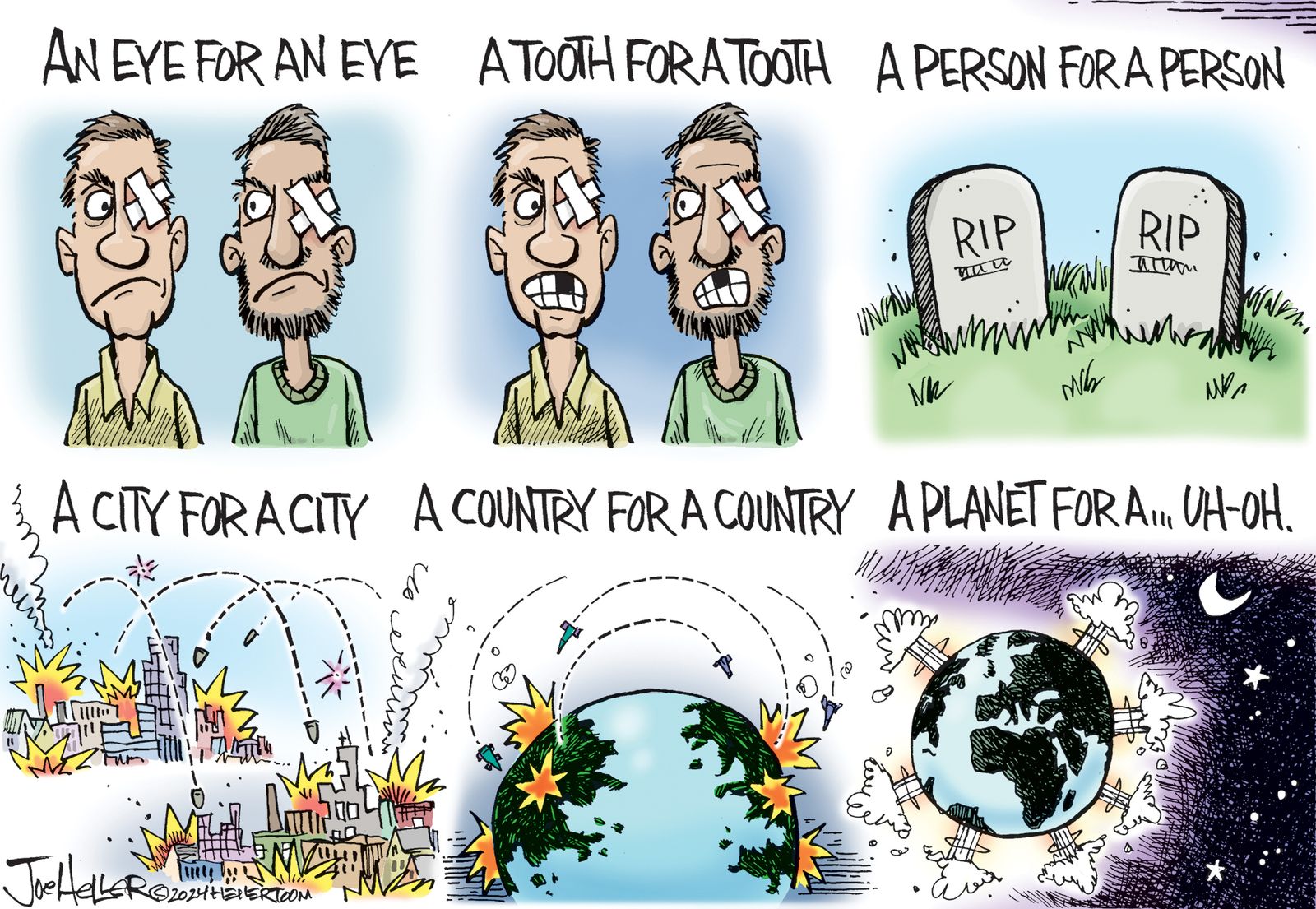 Today's political cartoons - August 1, 2024 | The Week