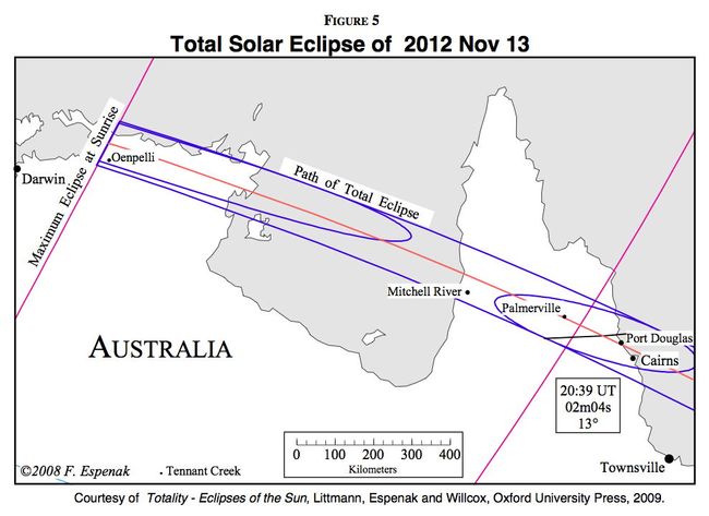 Total Solar Eclipse 2012: Moon's Shadow to Take Australian Walkabout ...
