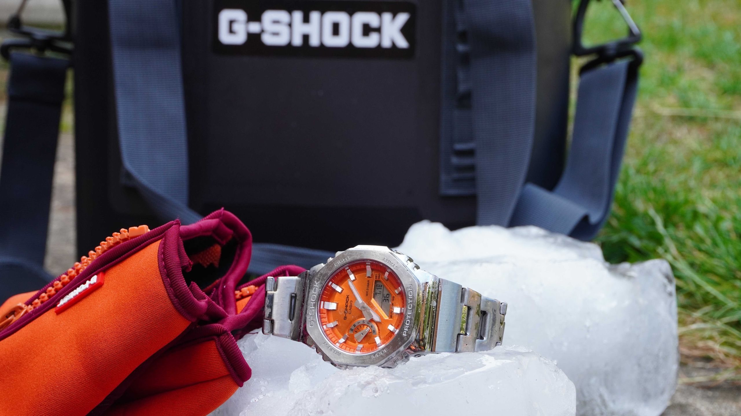 My new Casio G-Shock arrived frozen in a block of ice – and it still ...