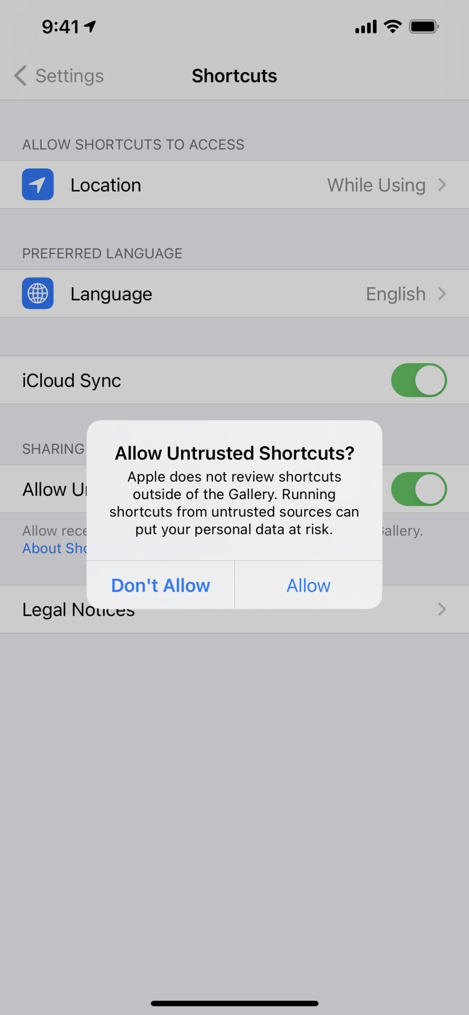 How to Allow Untrusted Shortcuts (and find trusted Shortcuts creators ...