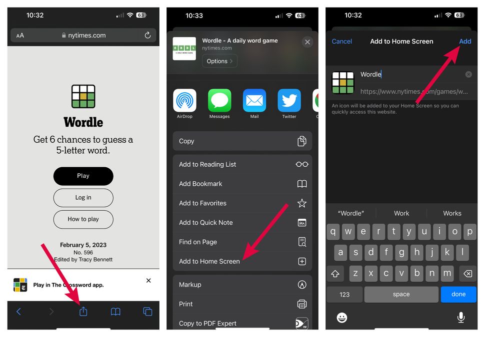 How to install Wordle on an iPhone or Android phone | Laptop Mag