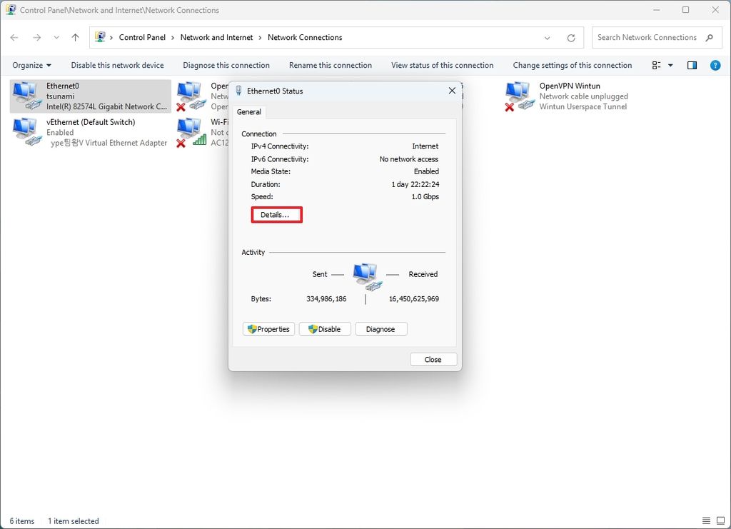 How to check network connection details on Windows 11 | Windows Central