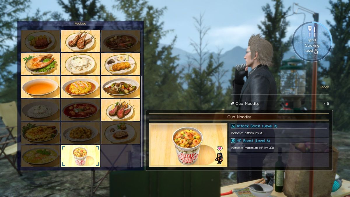 Final Fantasy XV Cooking Guide: Food in Eos is delicious | Windows Central