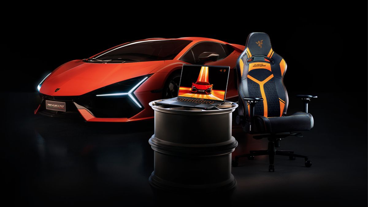 Razer x Lamborghini laptop is the unlikely crossover I never knew I ...