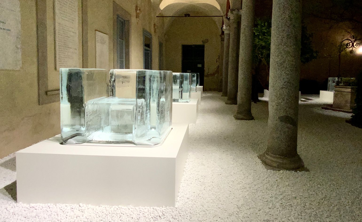 Tokujin Yoshioka’s melting ice chairs at Milan Design Week 2025 | Wallpaper*