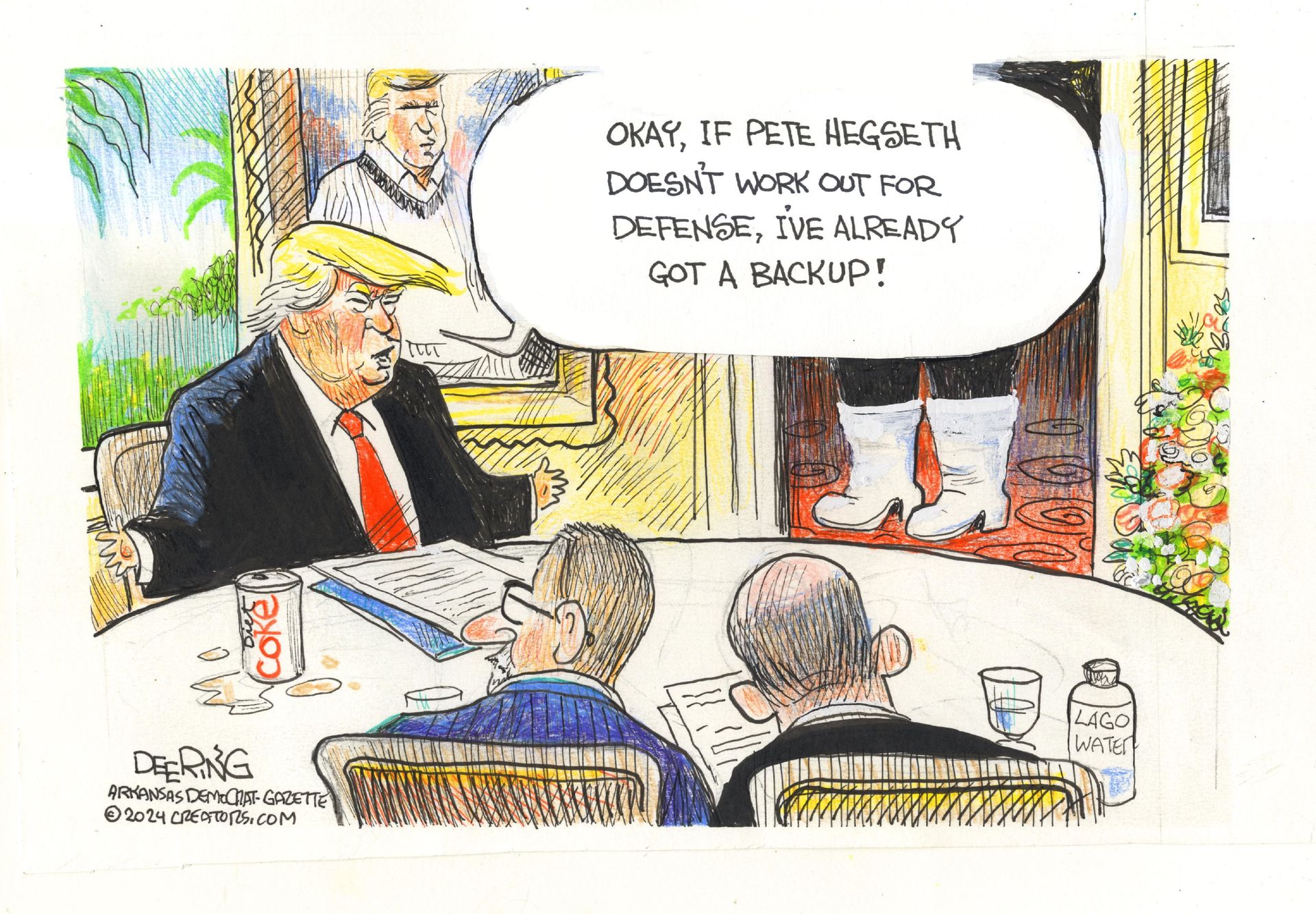 5 hilariously hypermasculine cartoons about Pete Hegseth’s nomination ...