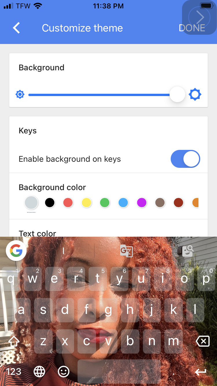 How to add a custom picture background to your iPhone keyboard | Laptop Mag