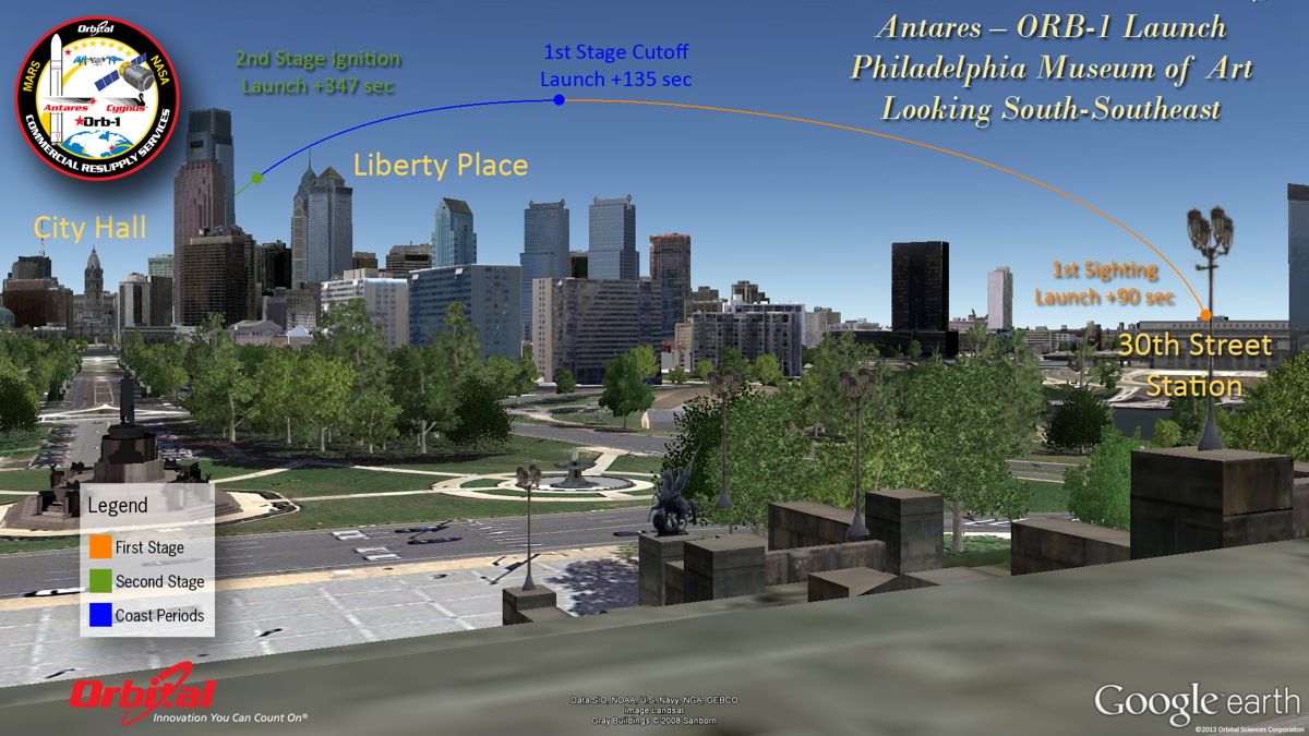 Private Rocket Launch Visible from US East Coast on Jan. 9: Visibility ...