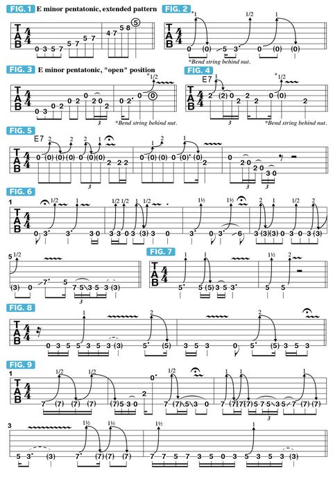 Learn 9 creative and unusual ways to apply string-bending techniques ...
