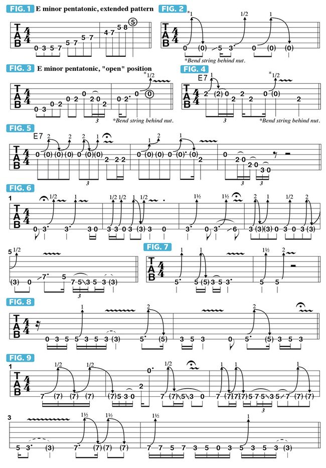 Learn 9 creative and unusual ways to apply string-bending techniques ...