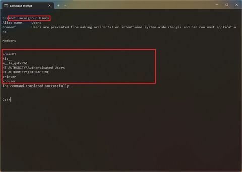 How to check account type on Windows 11 | Windows Central