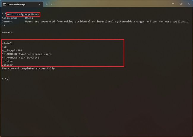How to check account type on Windows 11 | Windows Central