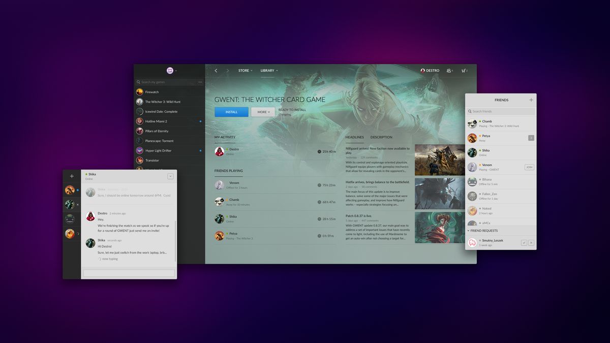 GOG Galaxy's biggest update marks the end of beta phase | PC Gamer