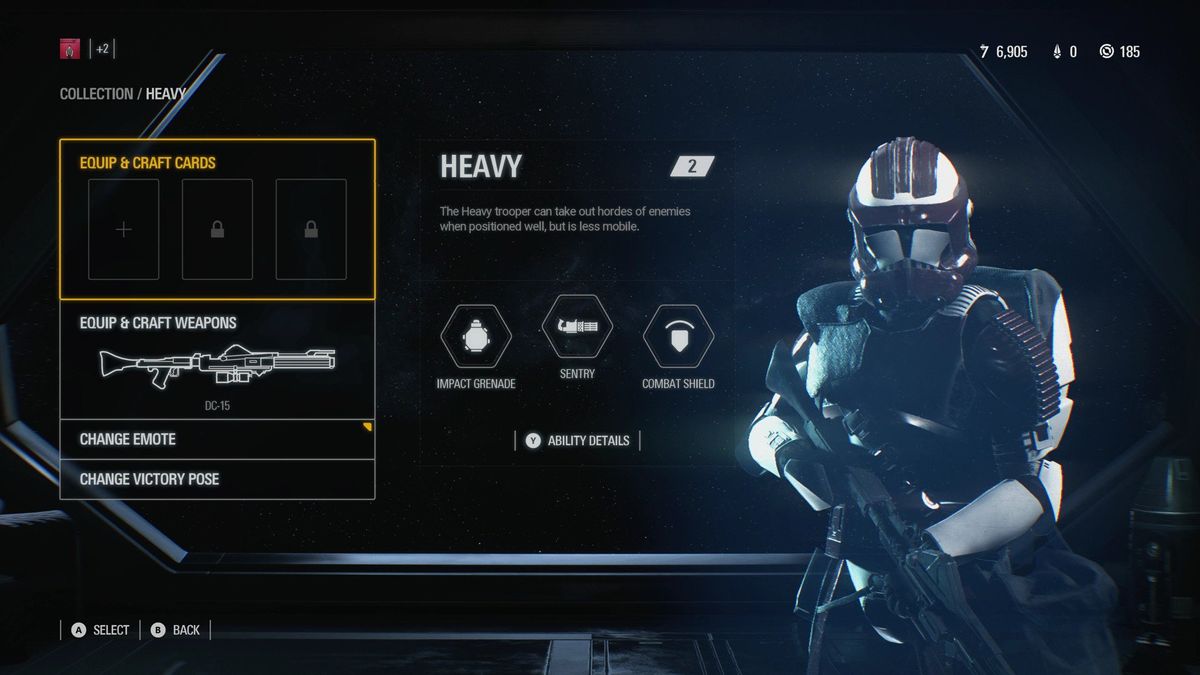 Star Wars Battlefront 2 Star Card guide: list of class cards, abilities ...