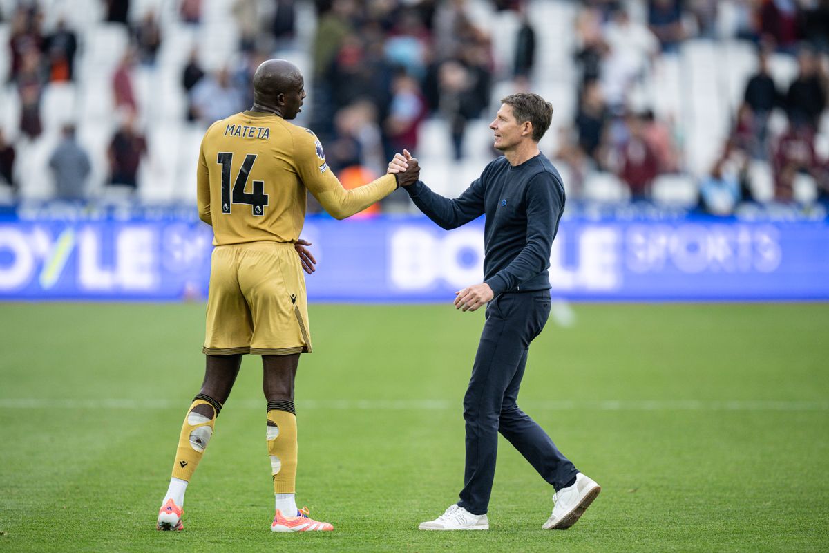 Is Jean-Philippe Mateta injured this weekend? Premier League injury ...