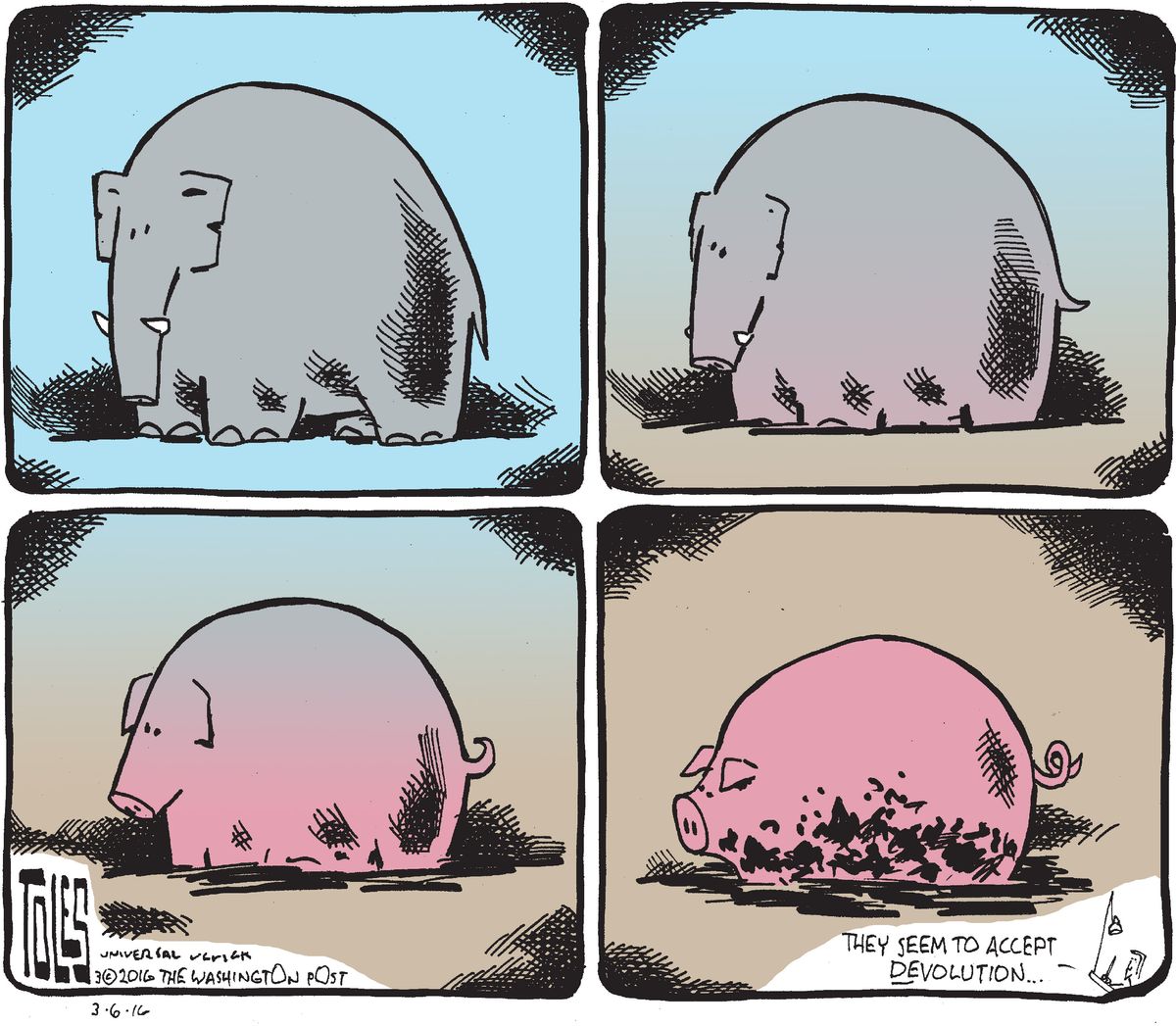 Political Cartoon U.S. Republican Party | The Week