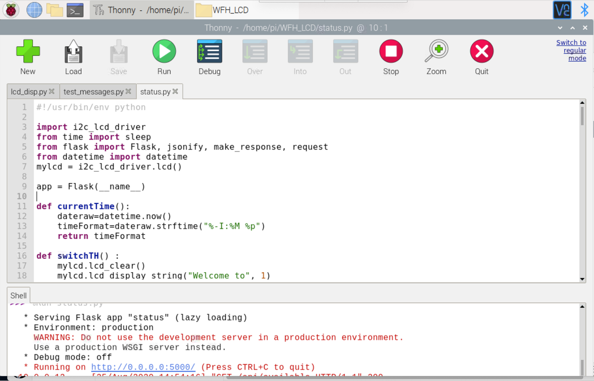 How to Make a Raspberry Pi Work-From-Home Status Indicator | Tom's Hardware