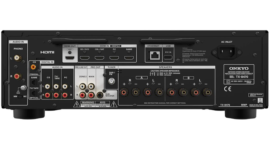 Onkyo's stereo receiver combines modern smarts with audiophile levels ...