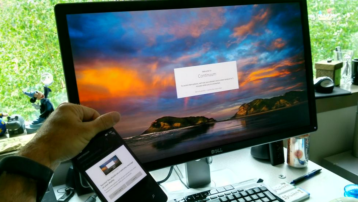 Continuum for phones works over Miracast but still needs new hardware ...