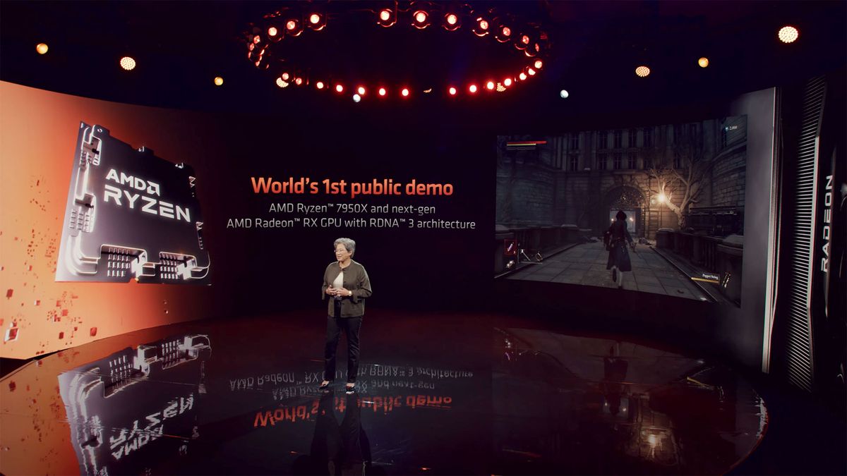 AMD Demonstrates Working 5nm RDNA 3 Chiplet GPU | Tom's Hardware