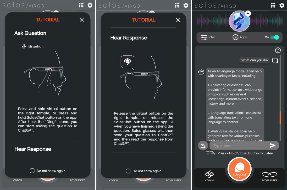 Solos AirGo 3 Smart Glasses review: Hands-free ChatGPT | Laptop Mag