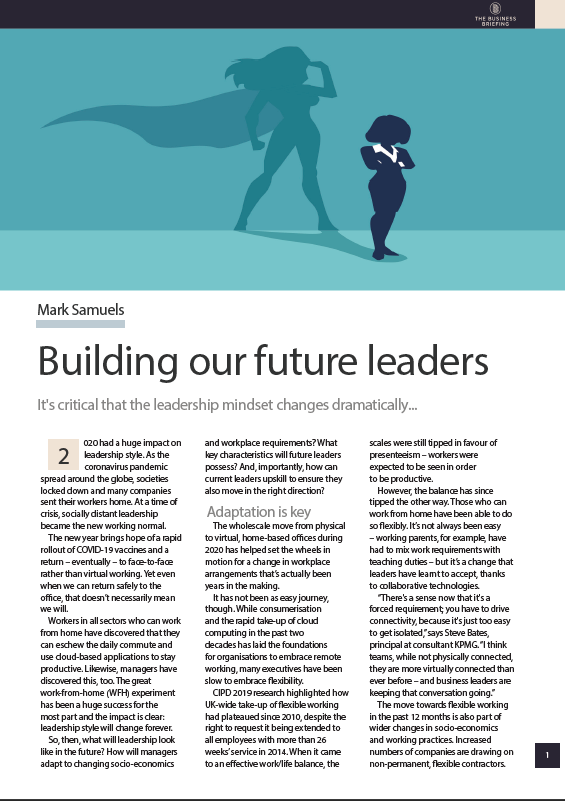 Building our future leaders | IT Pro
