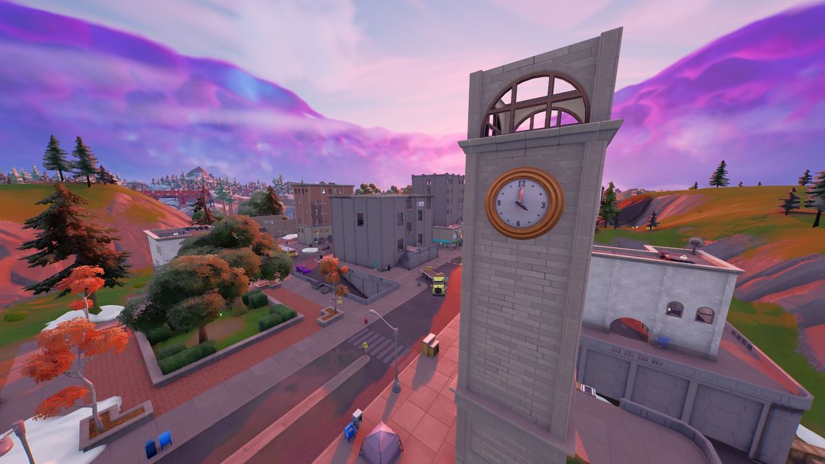 Fortnite Klombo update adds dinosaurs, Tilted Towers returns | PC Gamer