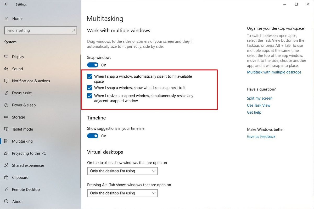 What's new with the Settings app for the Windows 10 May 2019 Update ...