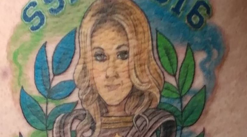 Seattle Sounders Fan Gets Celine Dion Tattoo On His Backside After Terrible Bet Fourfourtwo