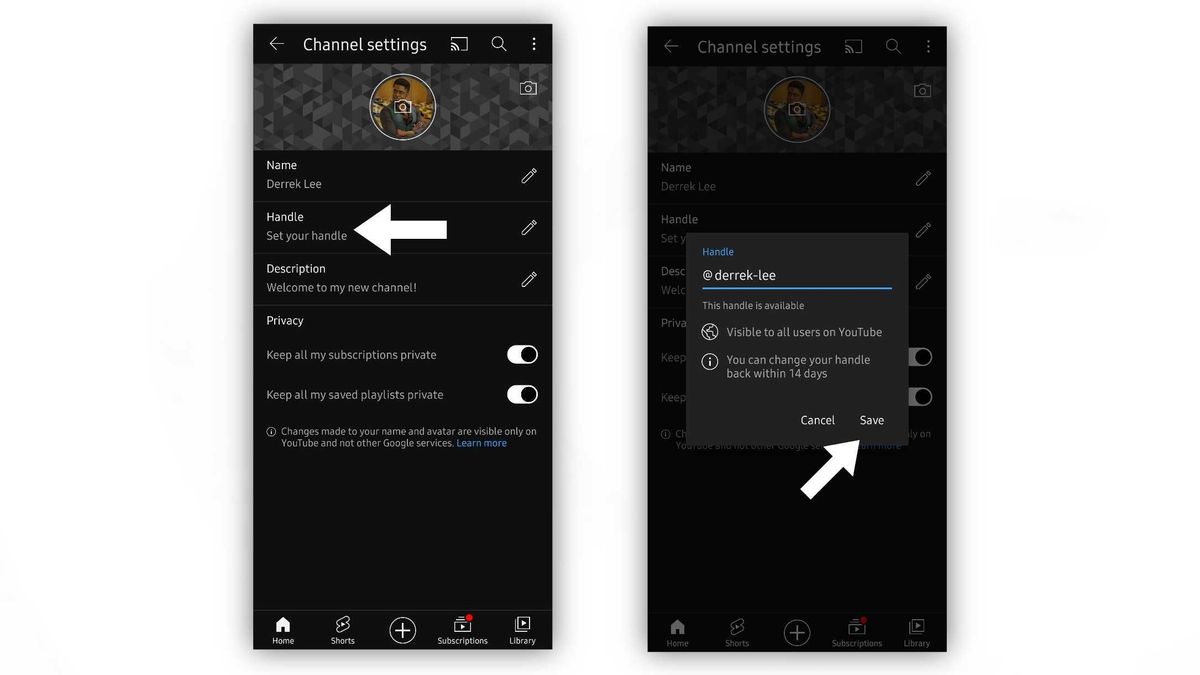 How to choose and secure your personal YouTube handle | Android Central