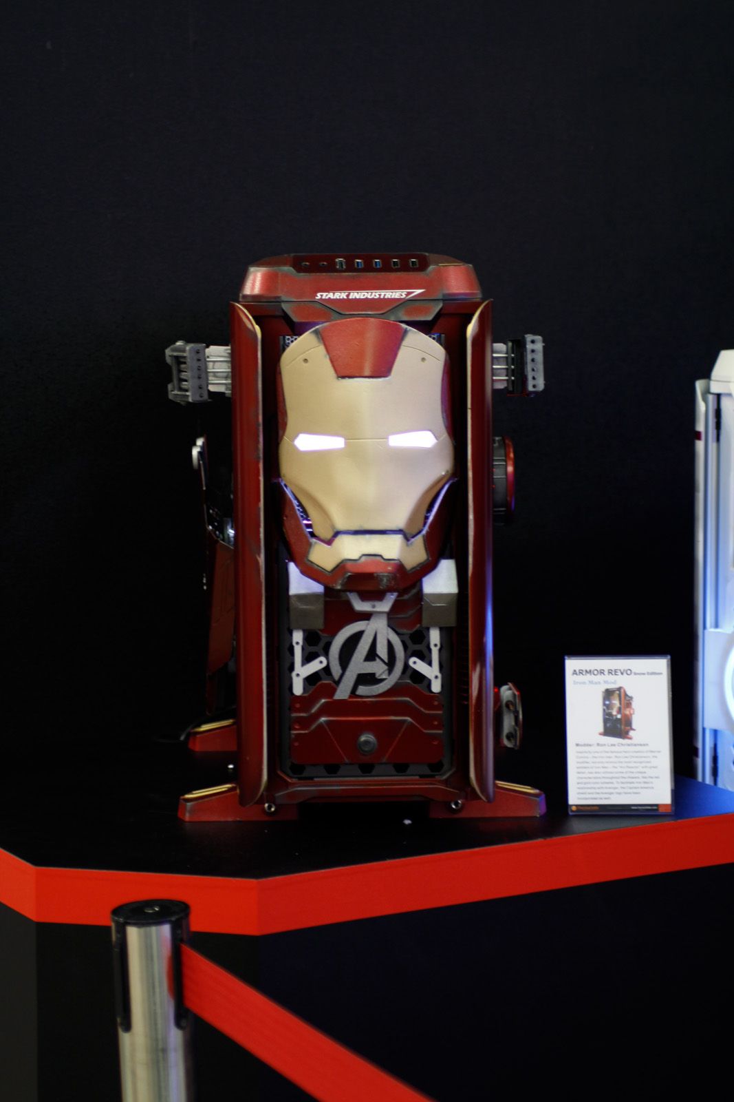 Thermaltake Shows Off Iron Man Case Mod at Computex | Tom's Hardware