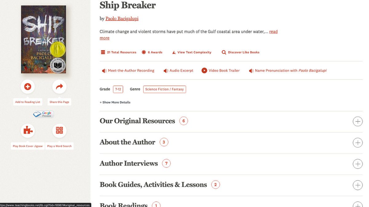What is TeachingBooks and How Can it Be Used to Teach? | Tech & Learning