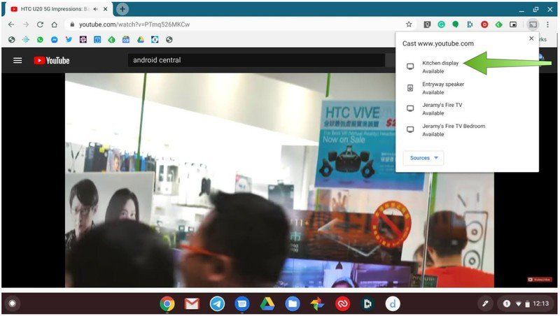 How to cast media from your Chromebook to a second screen using Google ...