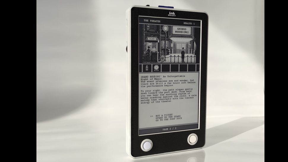 Hybrid e-reader game console design puts a delightful twist on a retro ...