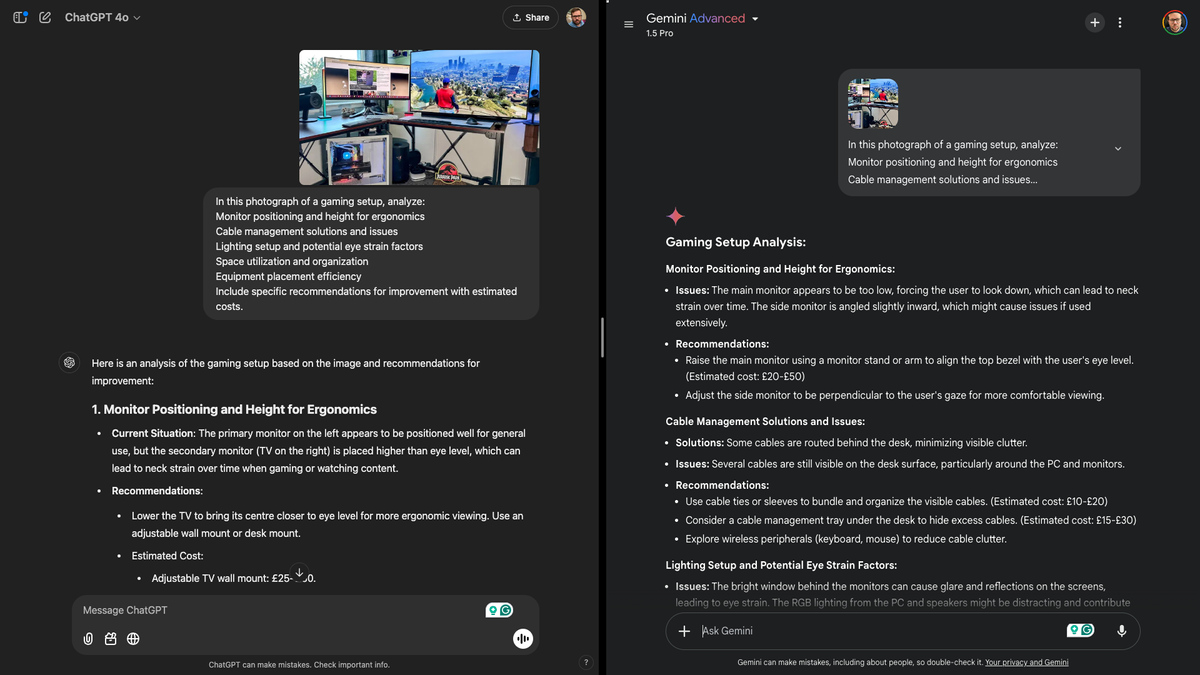 I put Gemini vs ChatGPT to the test with 7 prompts — here's the winner ...