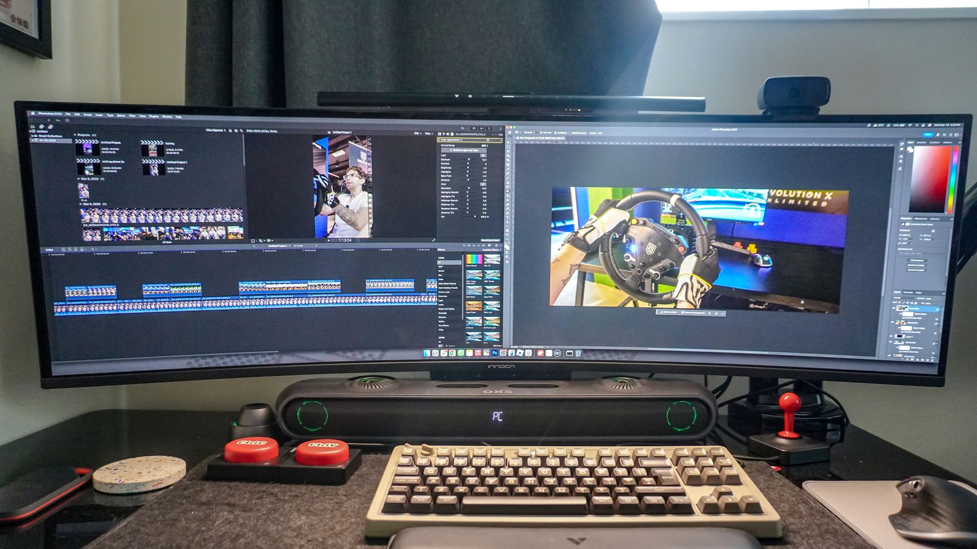 I ditched my dual monitor setup for this ultrawide OLED monitor — and ...