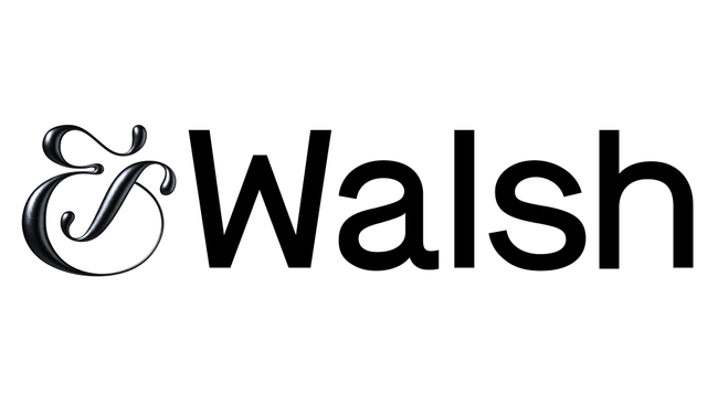 New &Walsh logo pushes typography to the limits | Creative Bloq