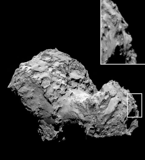 'Face' on Comet 67P Spotted by Rosetta Spacecraft (Photo) | Space
