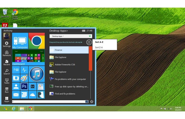 Start Menu Reviver - Windows 8 Start Menu with Modern UI - Free App ...