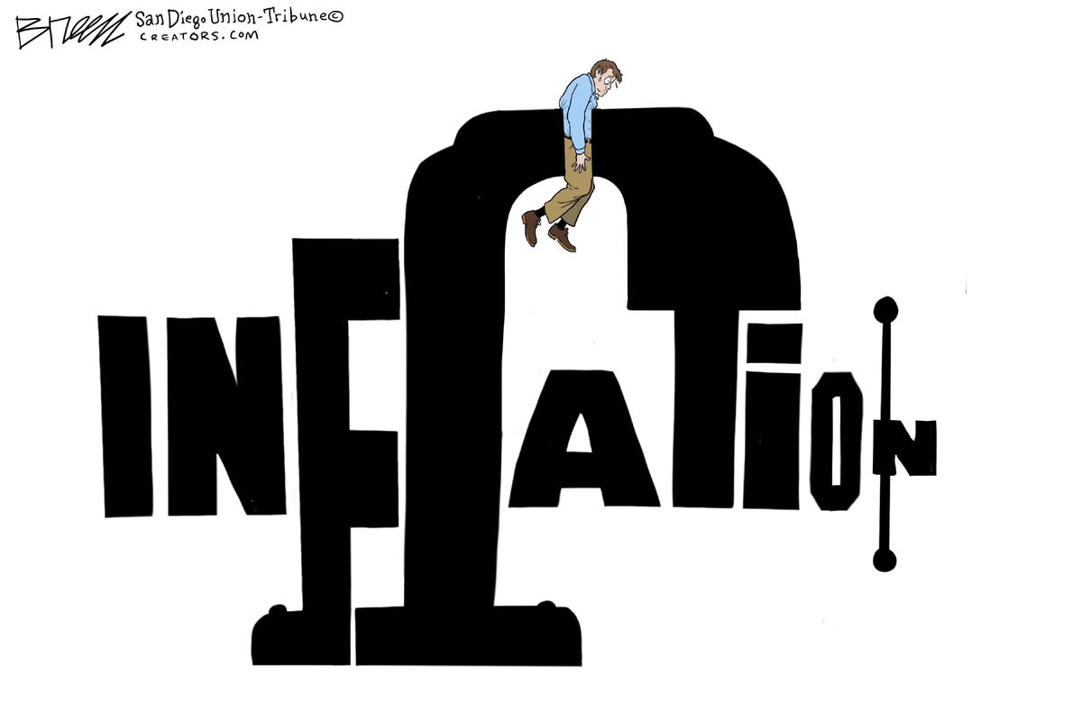 Editorial Cartoon U.S. inflation | The Week