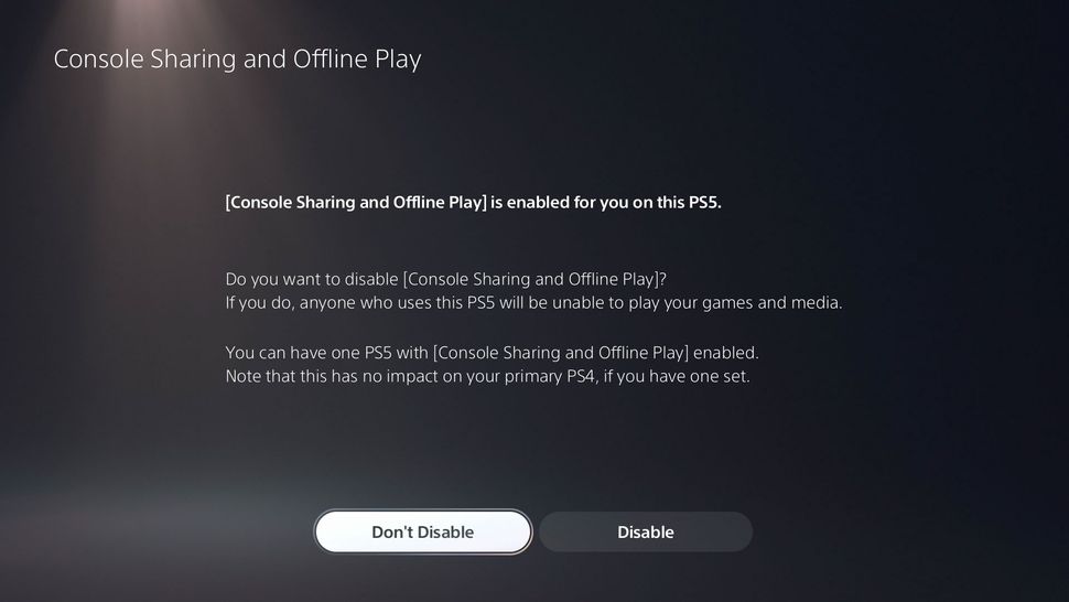 PS5 game sharing and how to assign a primary PS5 console | GamesRadar+
