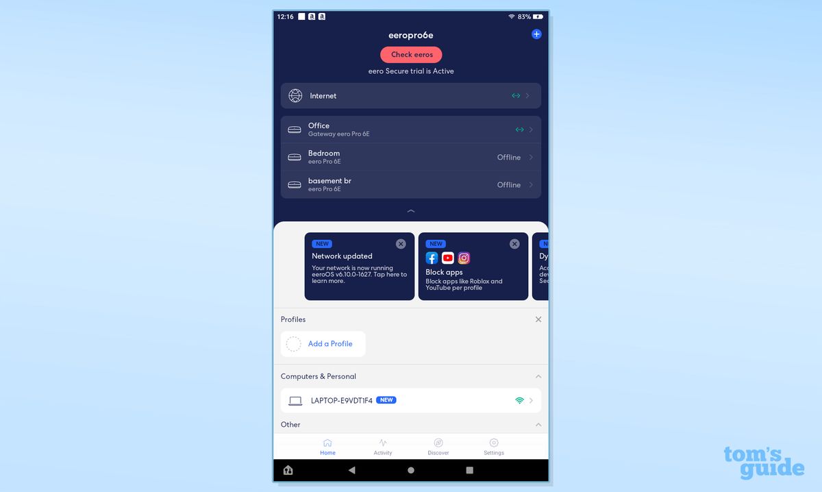 Eero Pro 6e review | Tom's Guide