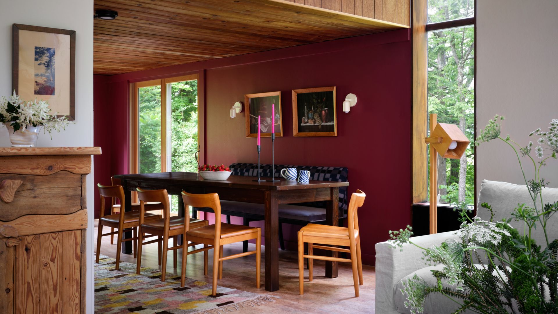 The Color Trend Designers Are Painting Dining Rooms Right Now | Livingetc