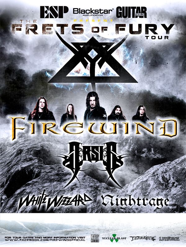 Firewind Announces 'Frets of Fury' Fall Tour, Adds Ticket Info | Guitar ...